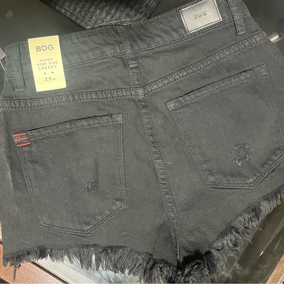 BDG | Shorts | Urban Outfitters Bdg Super High Rise Cheeky Denim Shorts ...